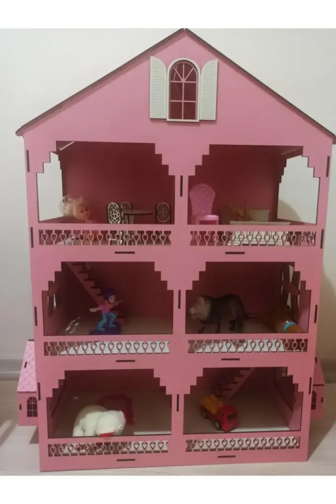 Ahşap Bebek Evi - Zeyalazer Lazer Kesim & Hediyelik Eşya